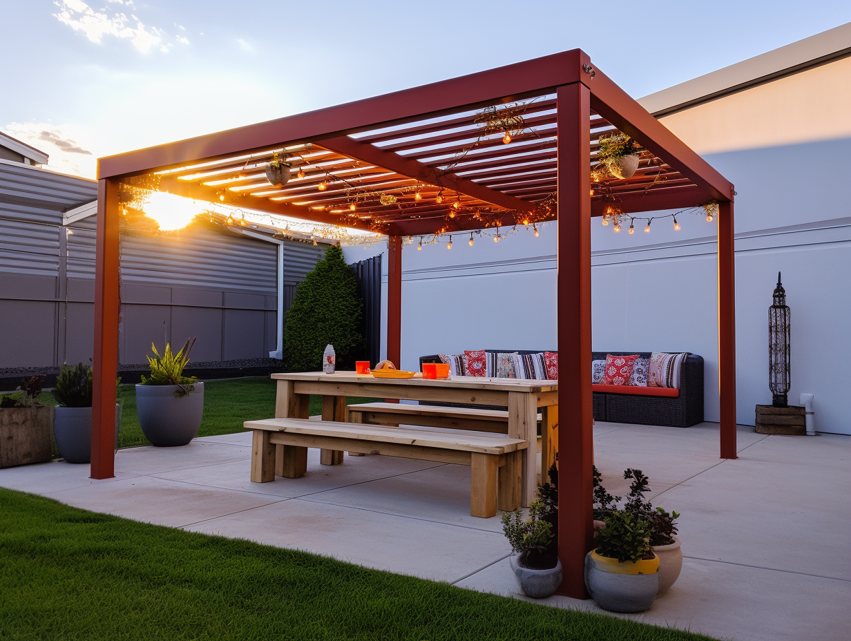 Element Trex Pergola - Pergola Press