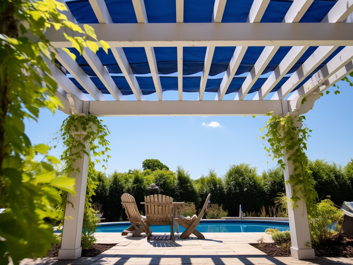 Vision Trex Pergola - Pergola Press
